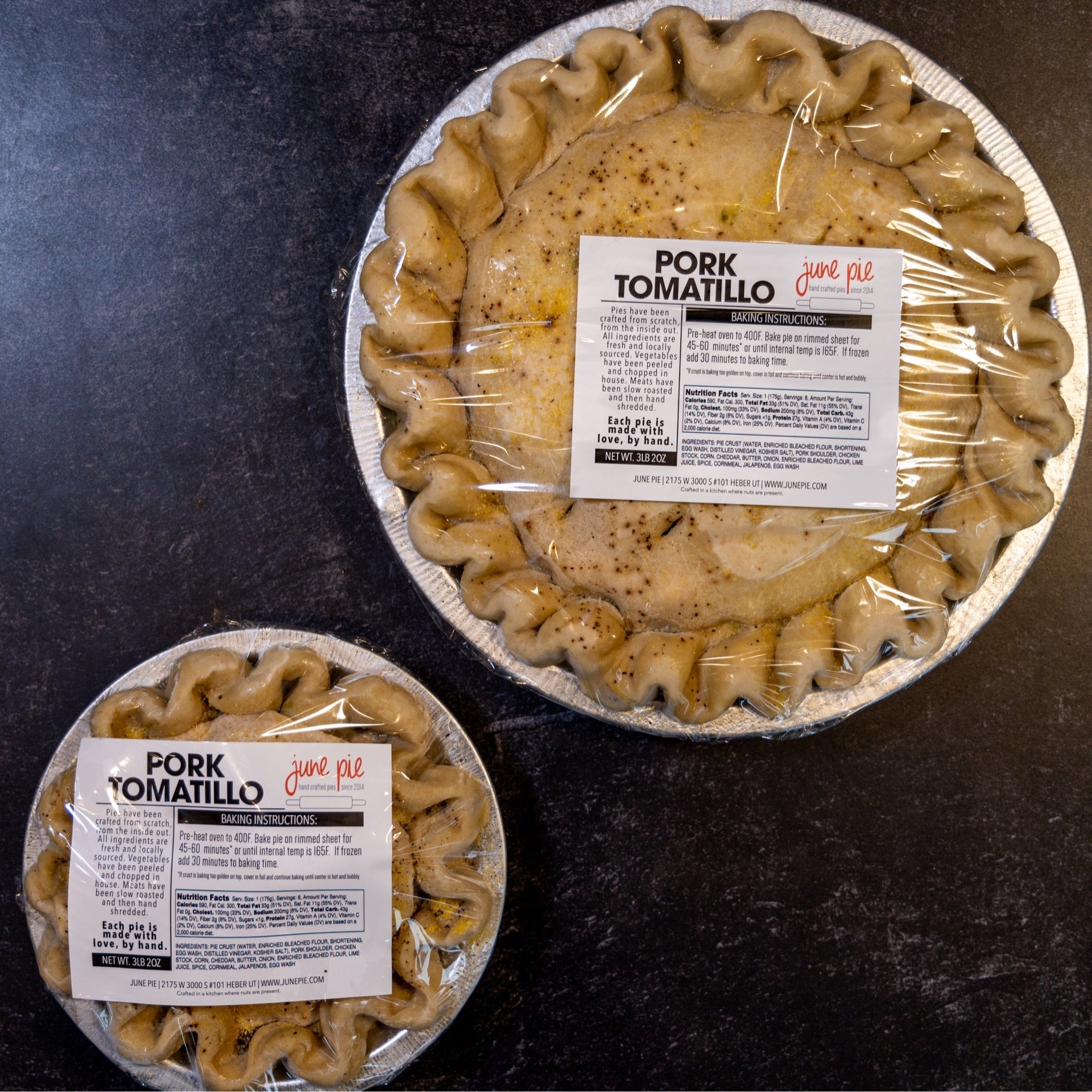 Frozen Pork Tomatillo | June Pie