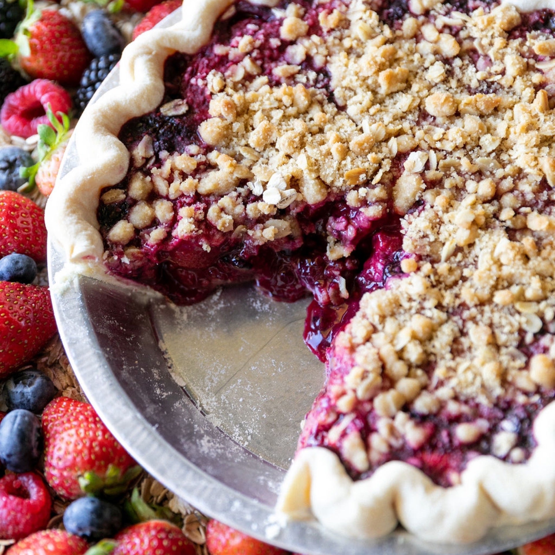 Berry Crumble | June Pie